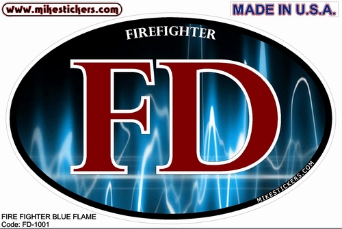 Mike Stickers - Firefighter Stickers