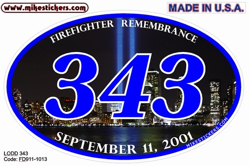 Mike Stickers - Firefighter Stickers